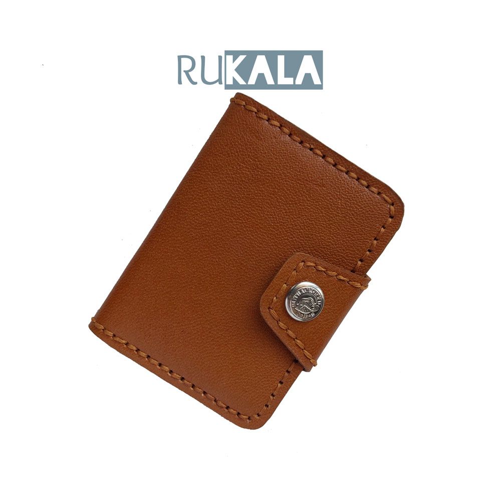 جاکارتی دکمه دار چرم chukar-10003 - فروشگاه اینترنتی روکالا